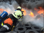 Enorme incendie à Perwez: Derbigum a été ravagé par les flammes. # ...